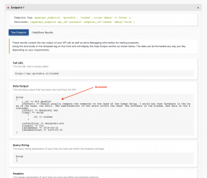 Quick Start Guide - WPGetAPI