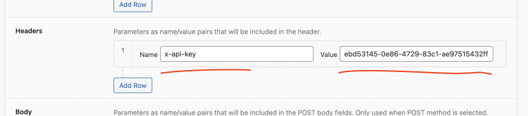 API Key in Headers | WPGetAPI