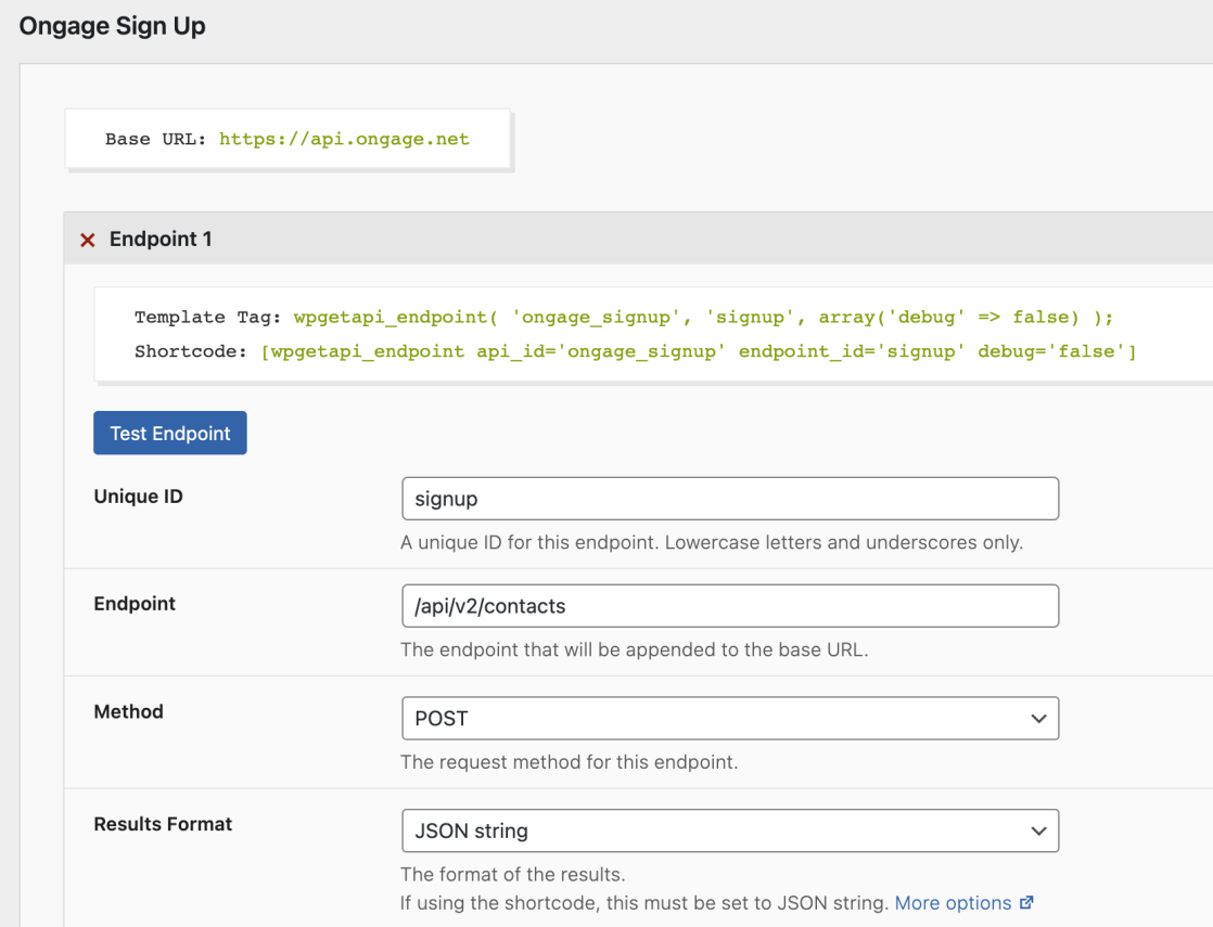 Send Contact Form 7 data to API - WPGetAPI