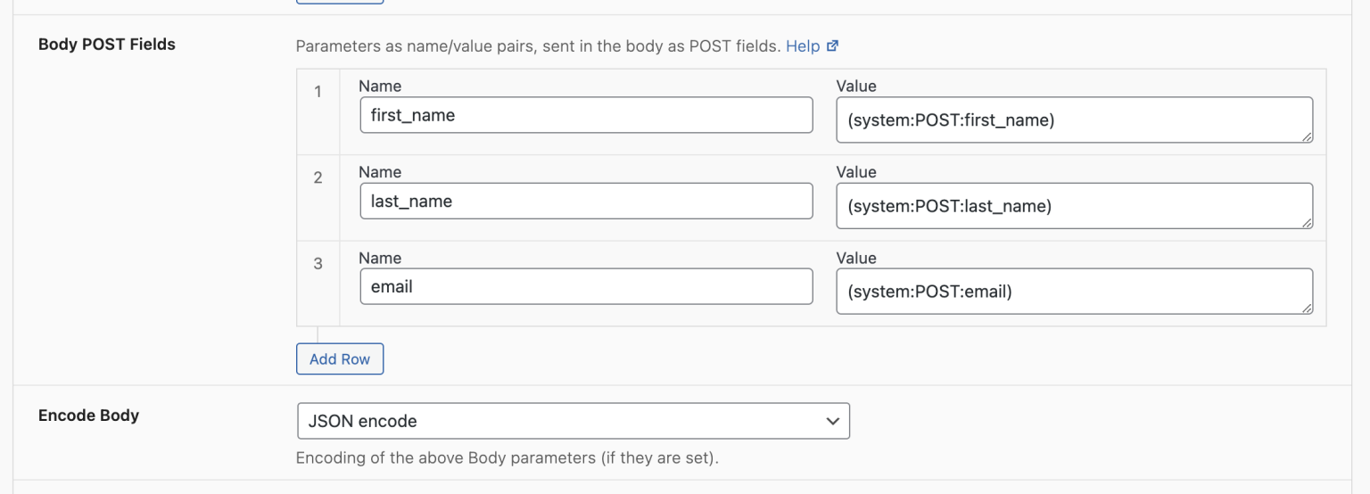 Send Contact Form 7 data to API - WPGetAPI