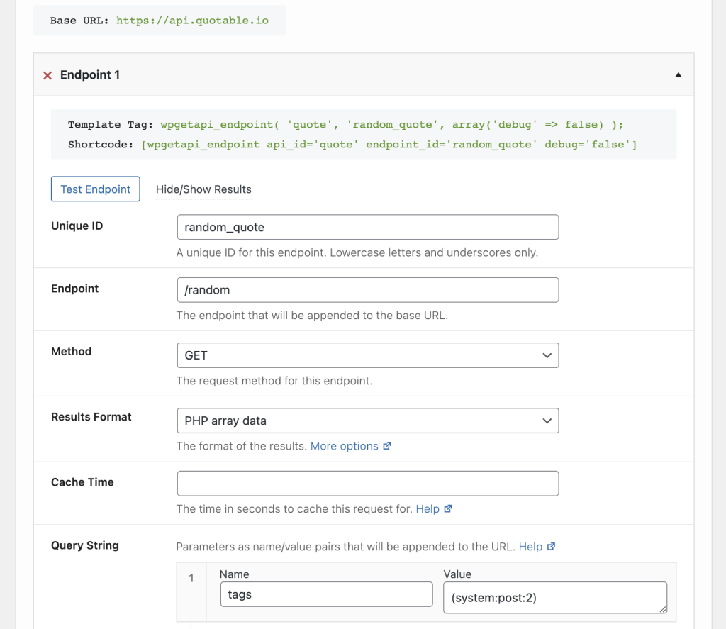 Connect WPForms to API | WPGetAPI
