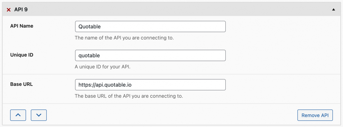 Using with wpDataTables - WPGetAPI