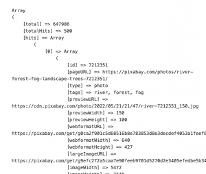 Format API to Image Gallery - WPGetAPI