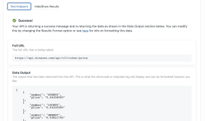 wpDataTables to API | WPGetAPI