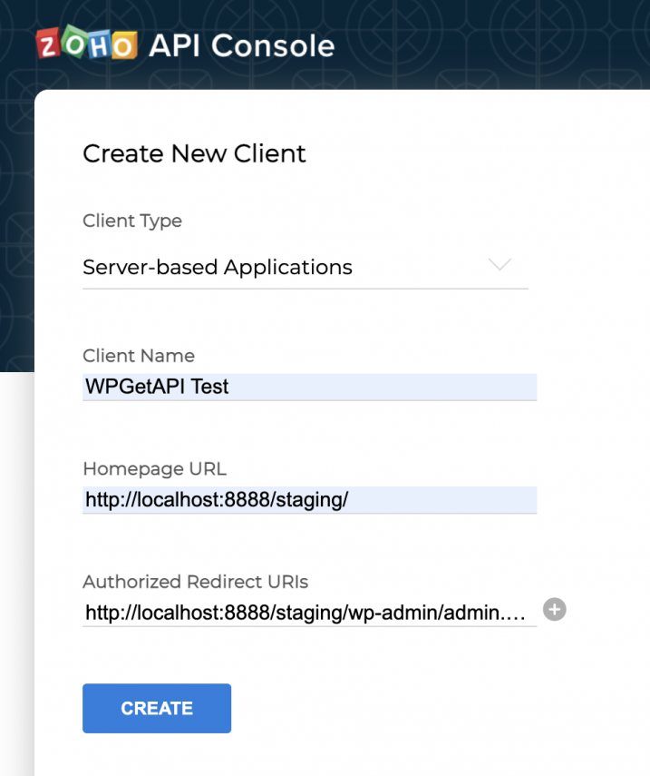 Grant Type - Authorization Code - WPGetAPI