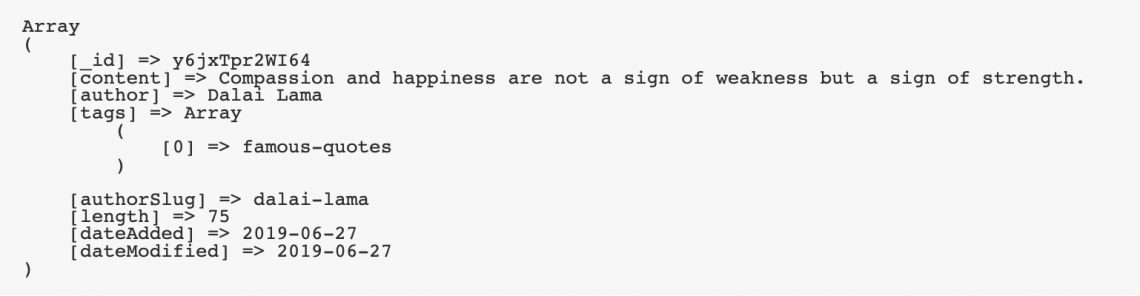 Format JSON Data | WPGetAPI