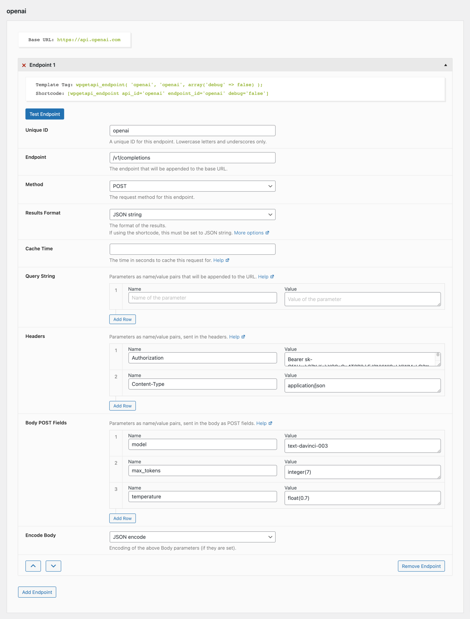 Understanding API docs | WPGetAPI