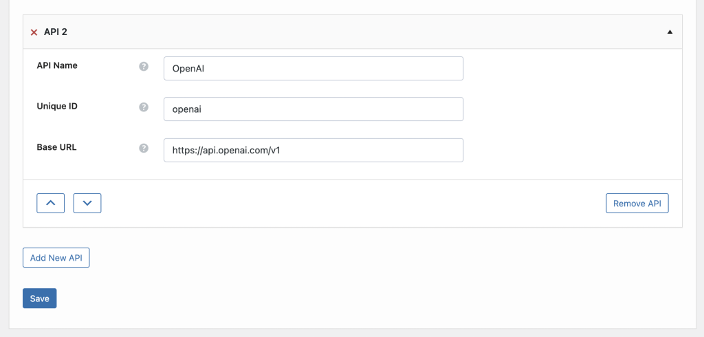Connect WordPress to OpenAI - WPGetAPI