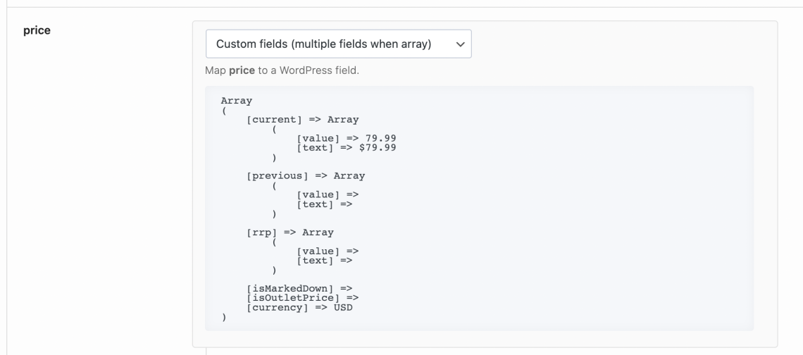 Mapping Fields - WPGetAPI