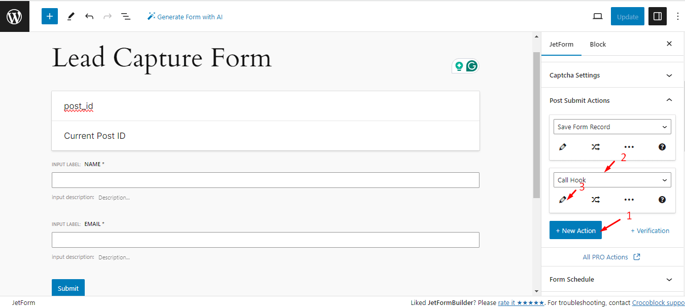 Ninja Forms to API - WPGetAPI